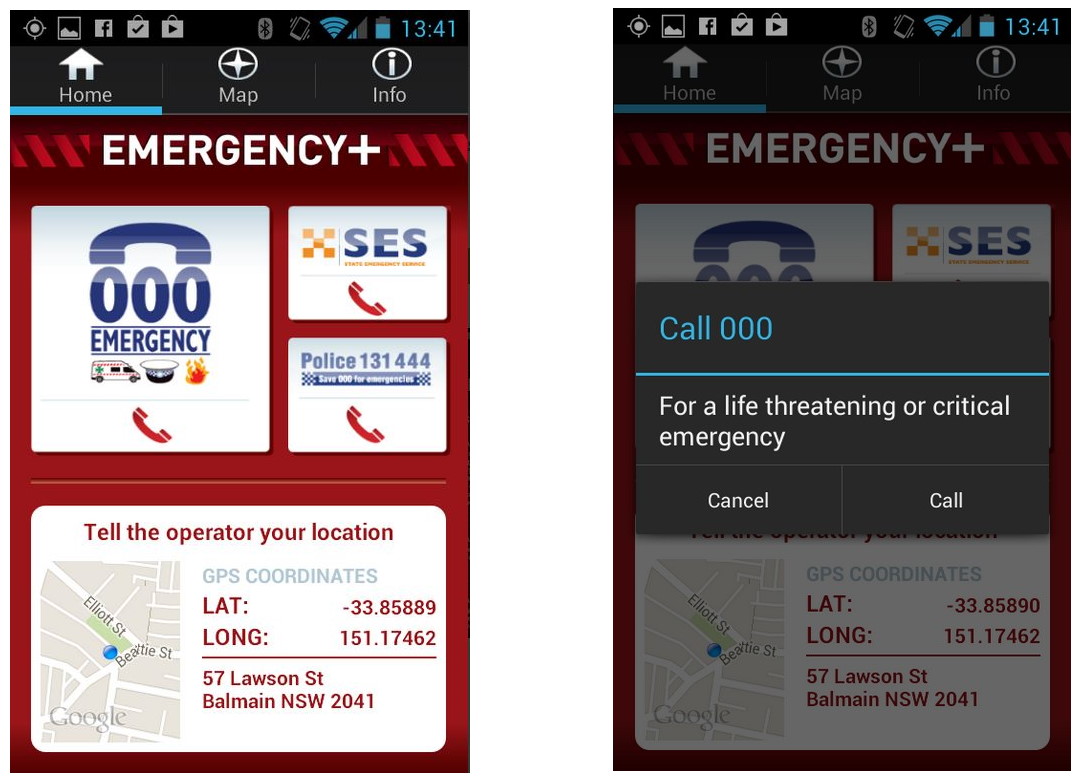 Software Review: Emergency+ smartphone application - Melbourne PC User ...